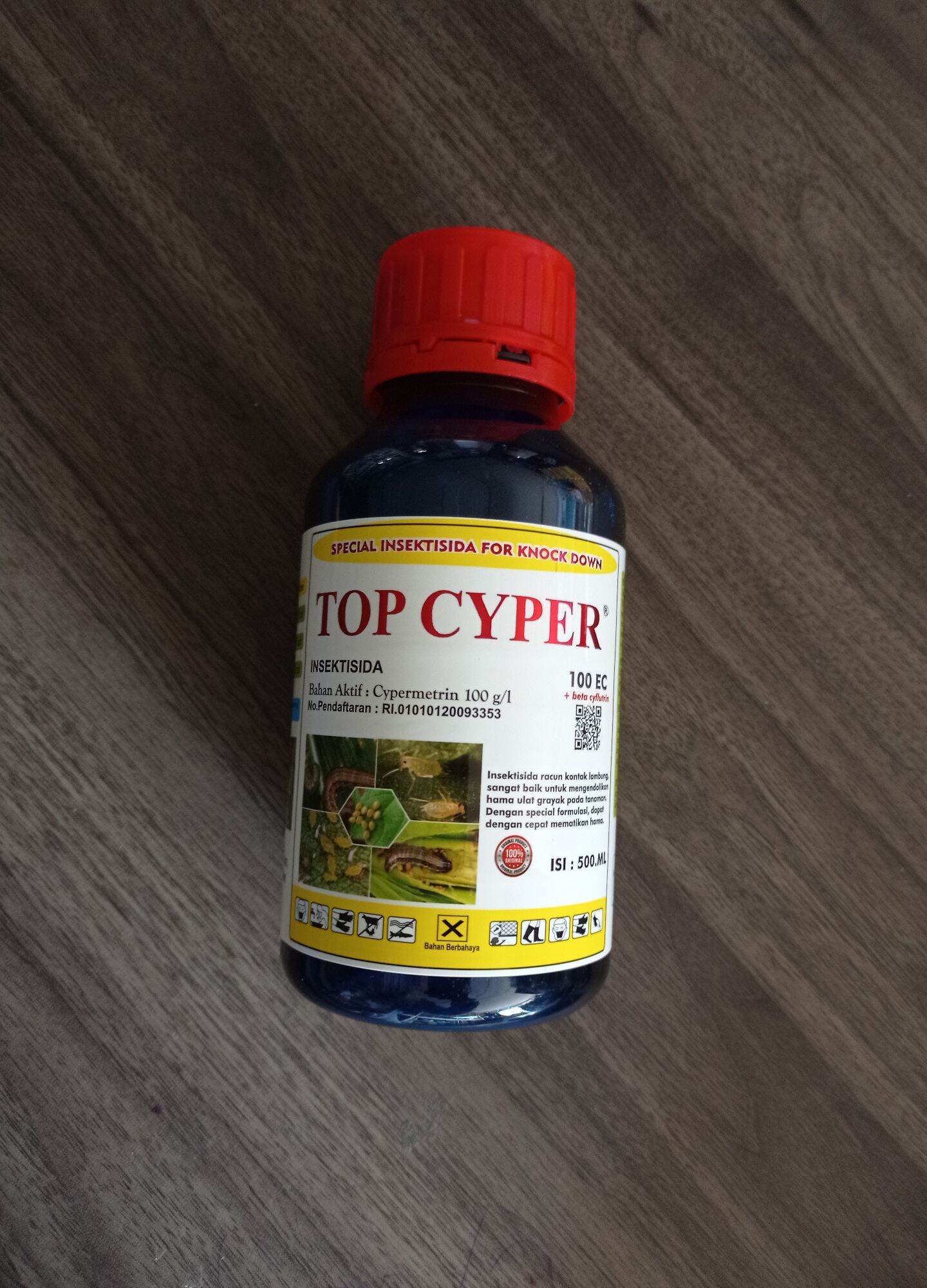 insektisida top cyper 100 ec 500 ml | Lazada Indonesia