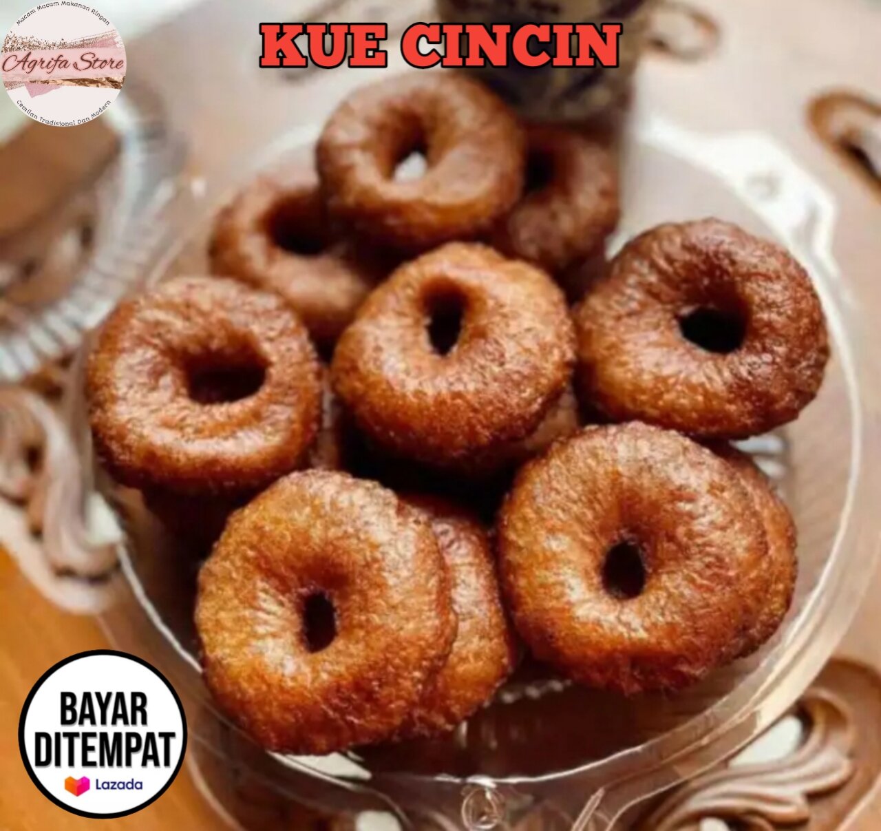 Kue ali agrem gula merah makanan jadul 40 pcs | Lazada Indonesia