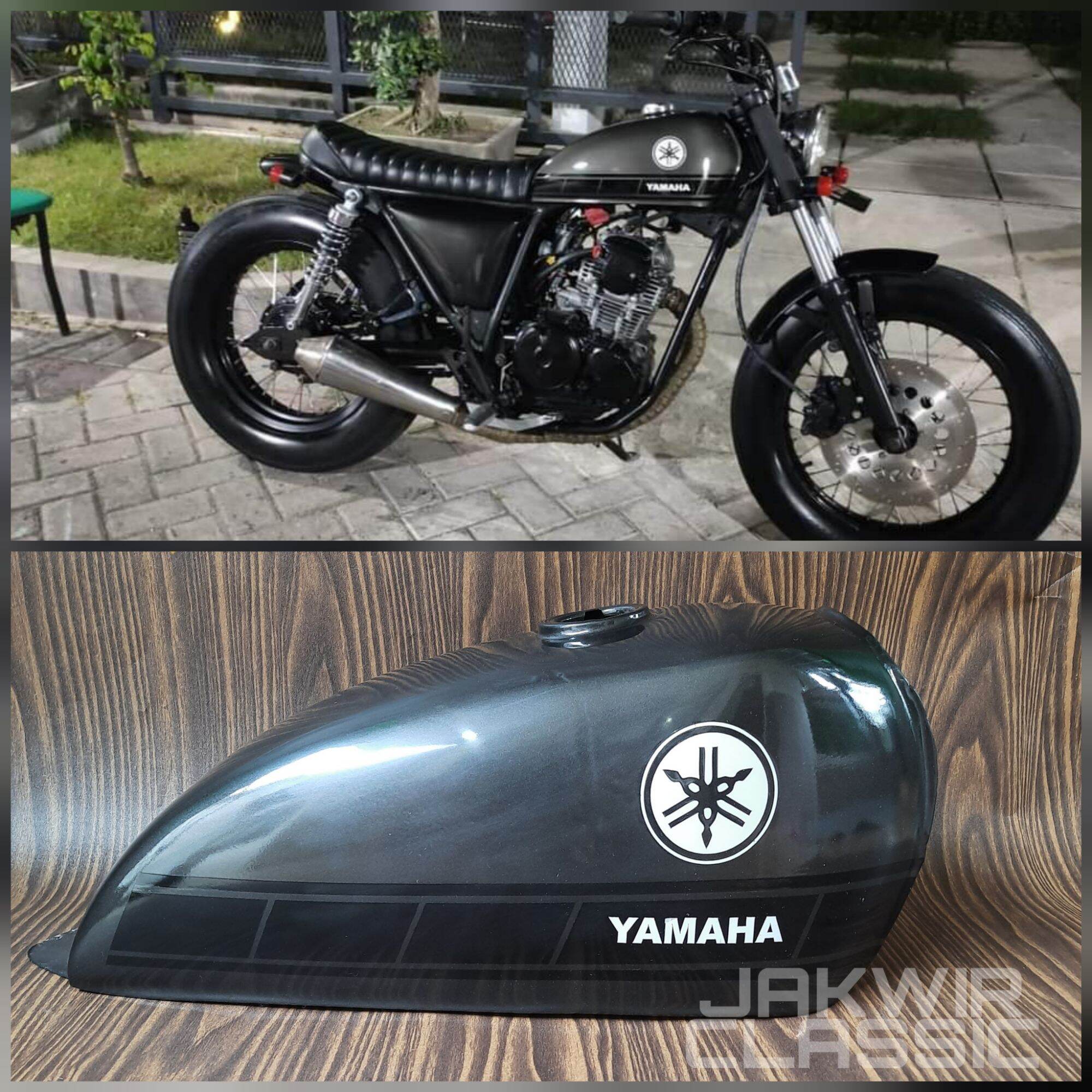 Tangki custom deus Tangki deus scrambler brastyle tracker | Lazada ...