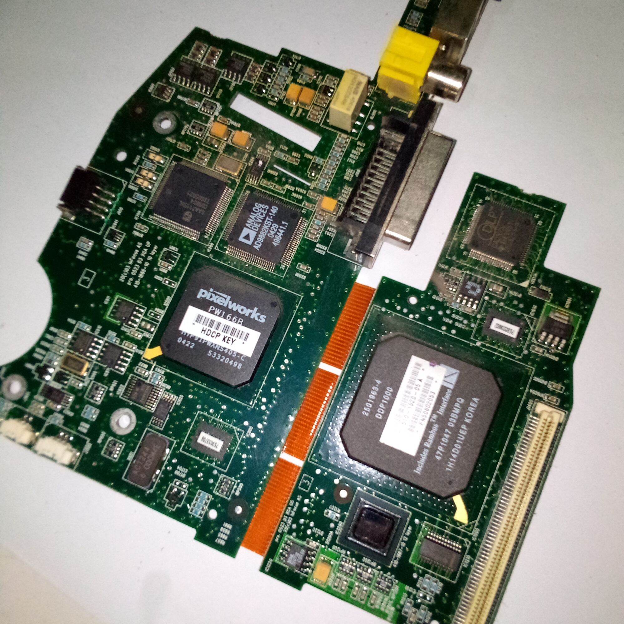 MAINBOARD MOTHERBOARD PROYEKTOR LP70+ BEKAS GARANSI | Lazada Indonesia