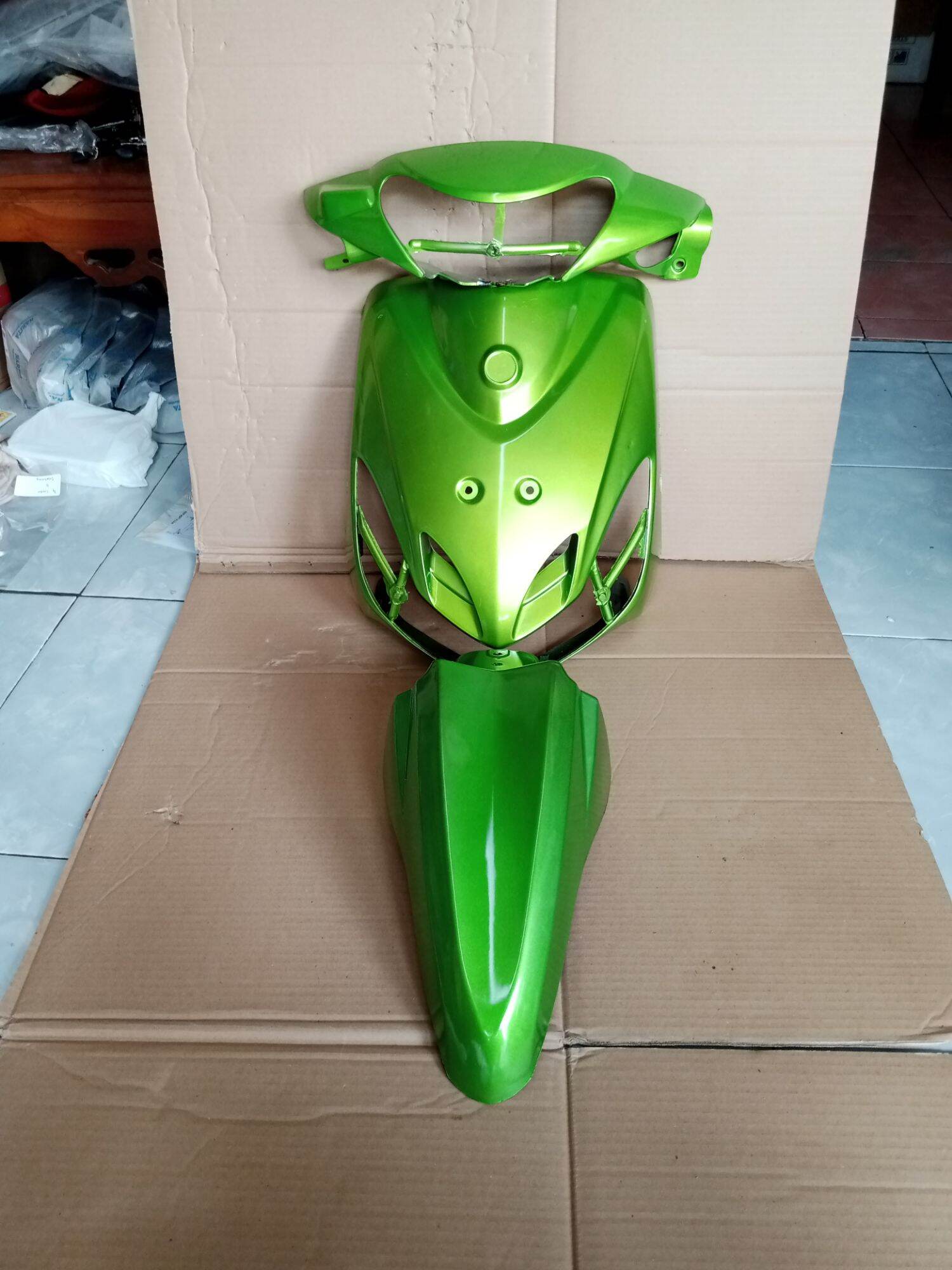 body Mio promo, 3 item barang, tameng depan spakbor dan batok kepala ...