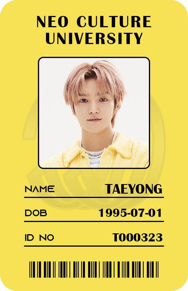 PHOTO CARD NCT /ID CARD NCT / PHOTO CARD K-POP / KOLEKSI / NCT / PHOTO ...