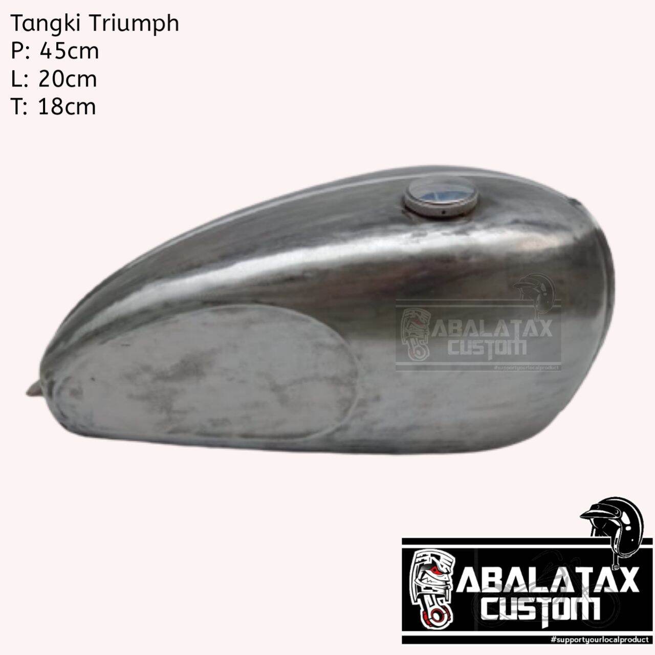 Tangki british,tangki triumph,tangki motor custom | Lazada Indonesia