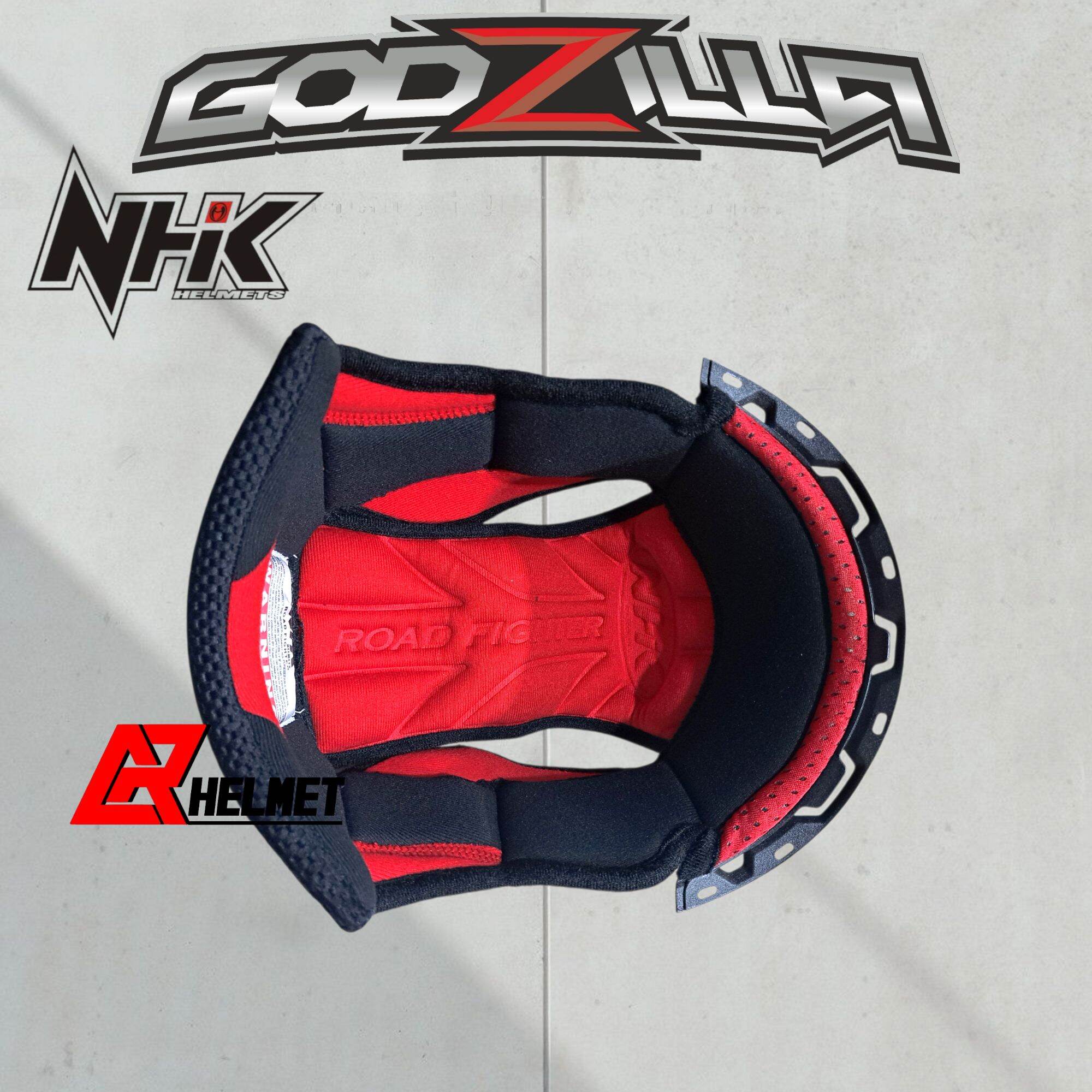 Busa ORIGINAL Helm NHK GODZILLA double visor/busa full set | Lazada ...