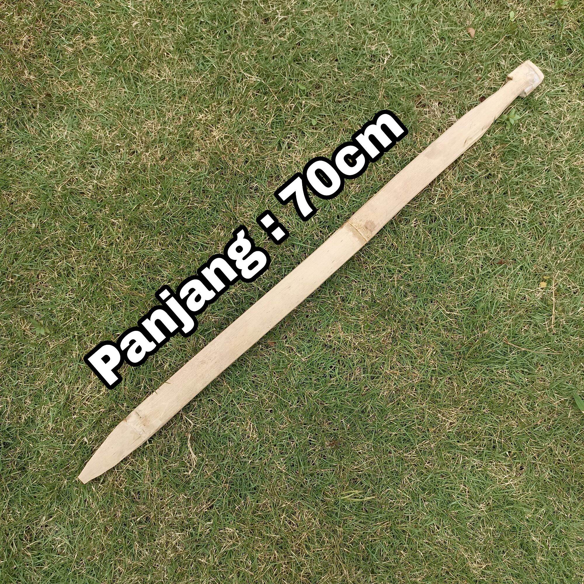 Pasak Tenda Camping Pramuka Patok Bahan Bambu Panjang 70cm | Lazada ...