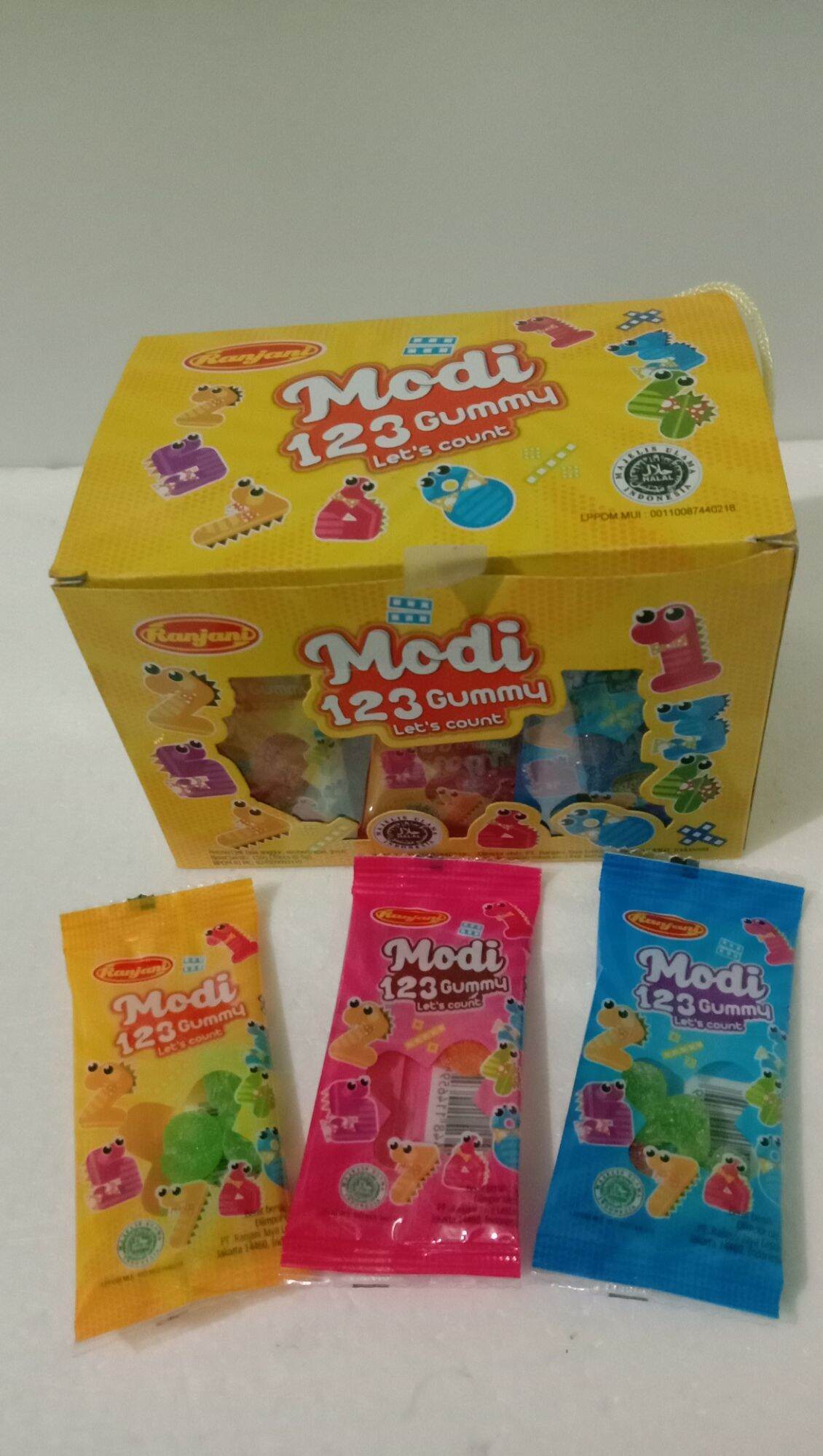 Permen jelly aneka rasa ranjani modi angka | Lazada Indonesia