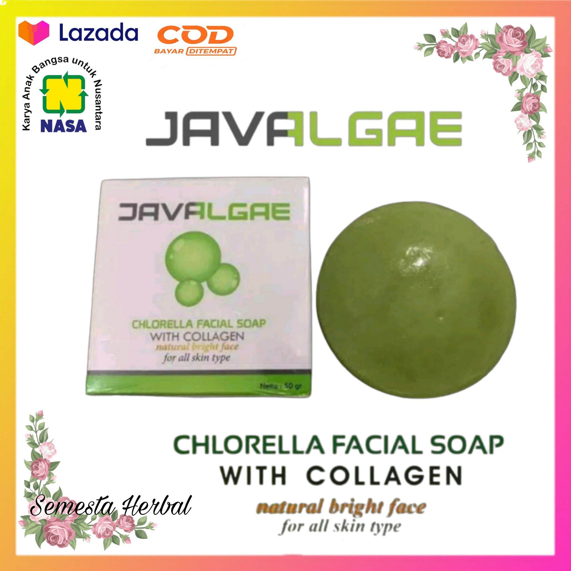 Javalgae Nasa, Sabun Wajah Javalgae Nasa Ori, Sabun Cuci Muka Javalgae ...