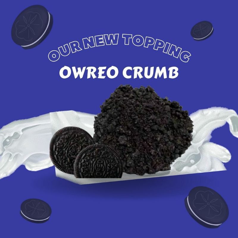 Topping Oreo crumb 200gram remahan oreo halus | Lazada Indonesia