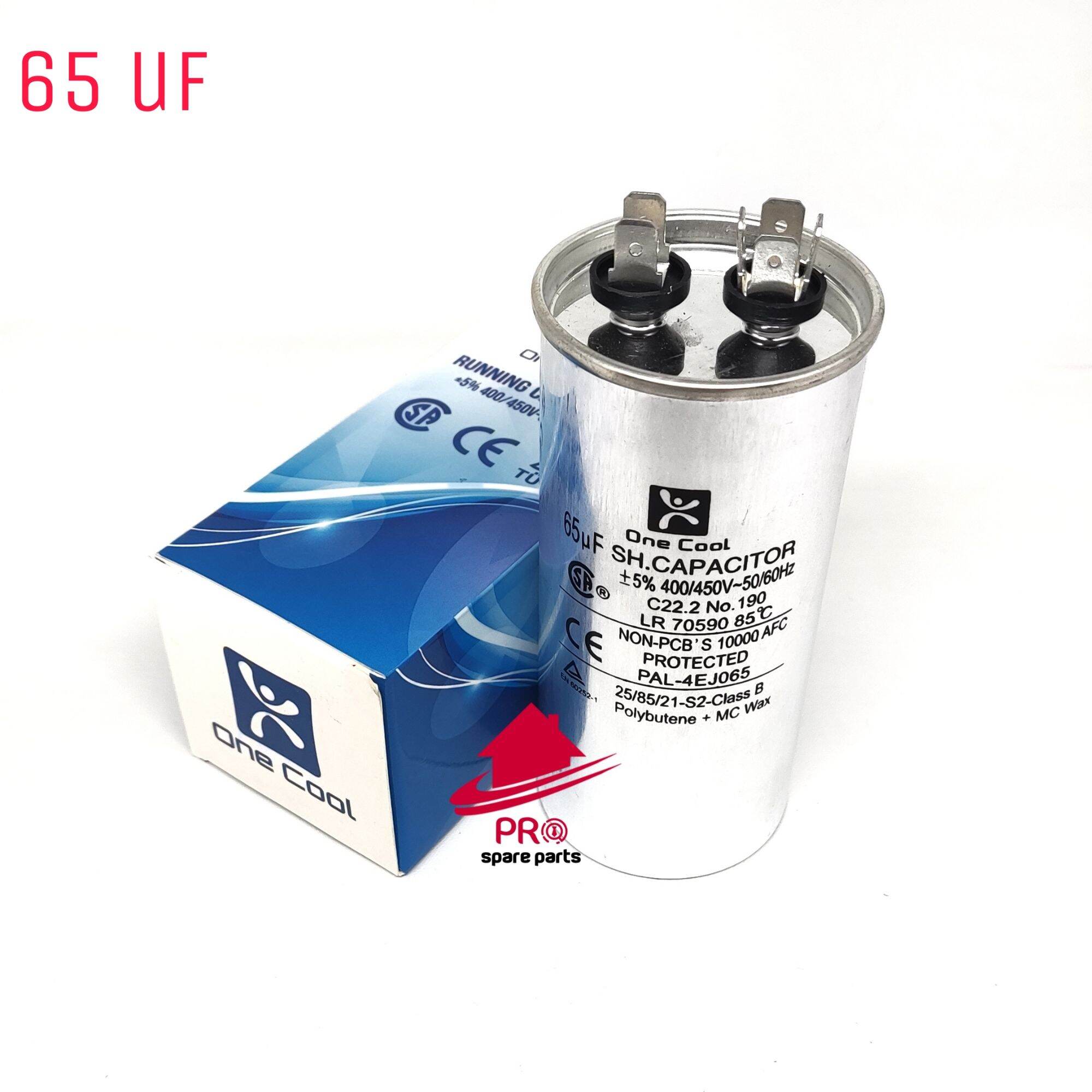 Kapasitor AC 65 uf - Capacitor Air Conditioner 65 Mikro/Micro | Lazada ...