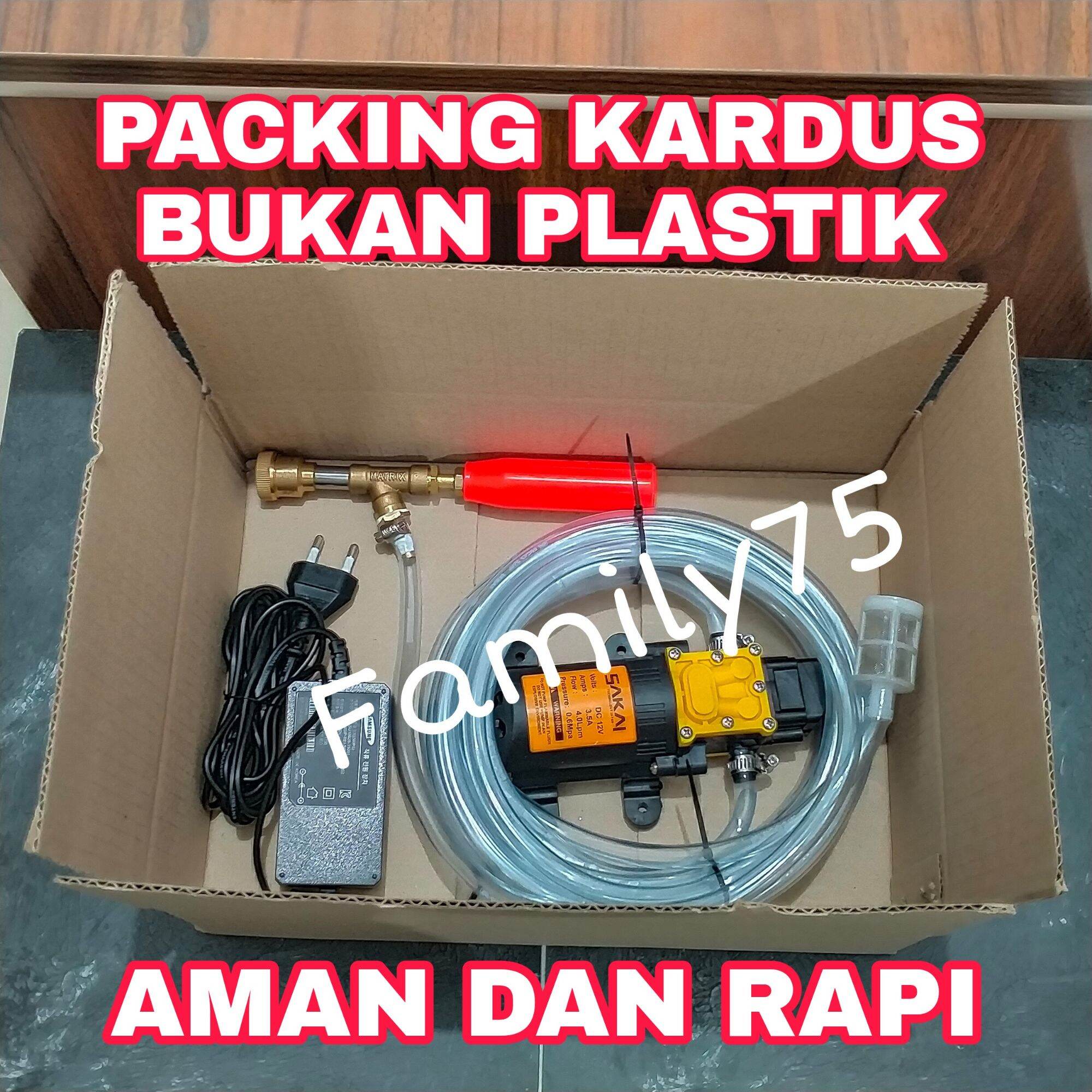 Alat cuci motor mesin steamer pompa dc mini steam paket murah | Lazada ...