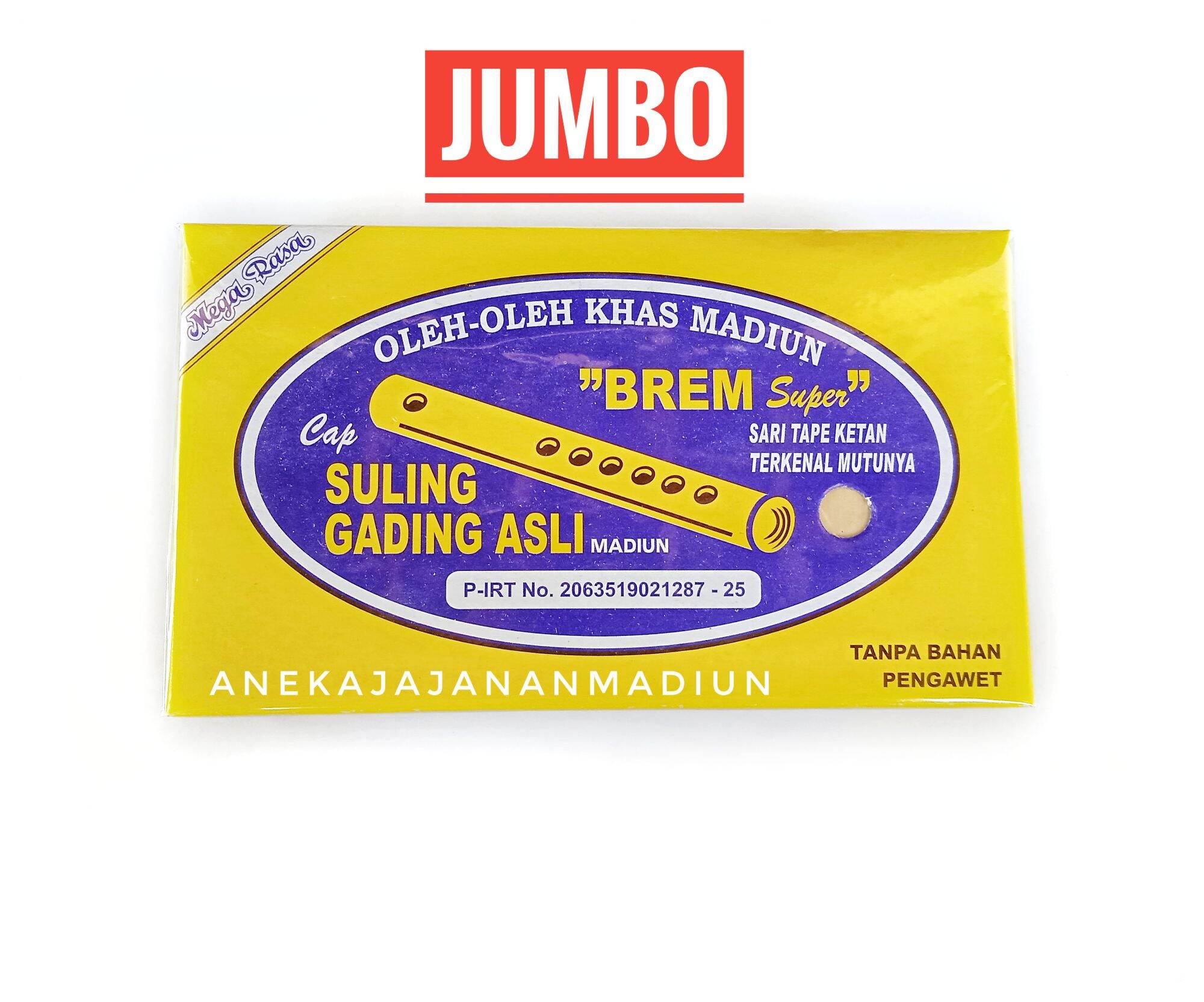 Brem Madiun SUPER JUMBO Suling Gading isi 4 Kotak | Lazada Indonesia