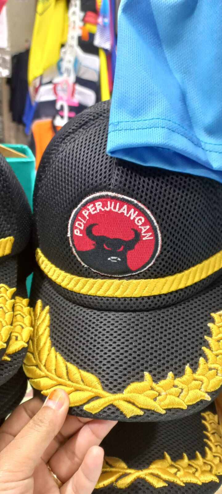 topi partai PDI perjuangan PDIP PDI | Lazada Indonesia