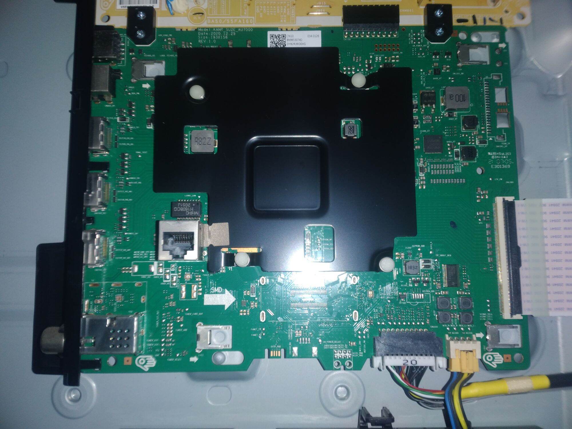 Mainboard Mb tv samsung UA55AU7000K normal original | Lazada Indonesia