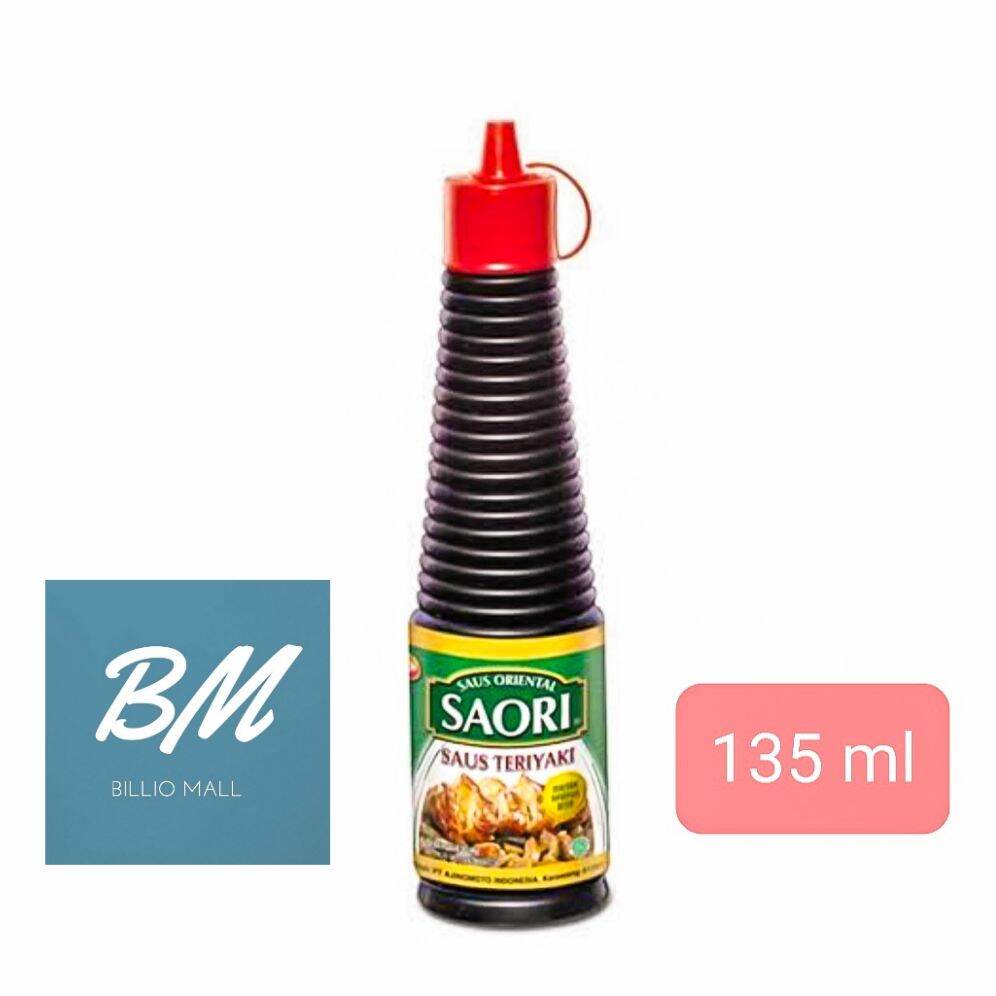 Saori Teriyaki 135 ml / Saori Saus Teriyaki Botol 135 ml / Saori Saos ...