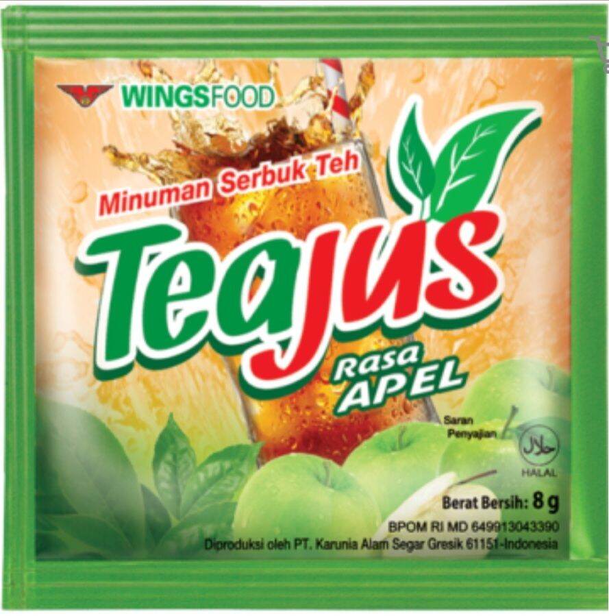 tea jus gula batu 8 gram 1 renceng isi 10 sachet | Lazada Indonesia