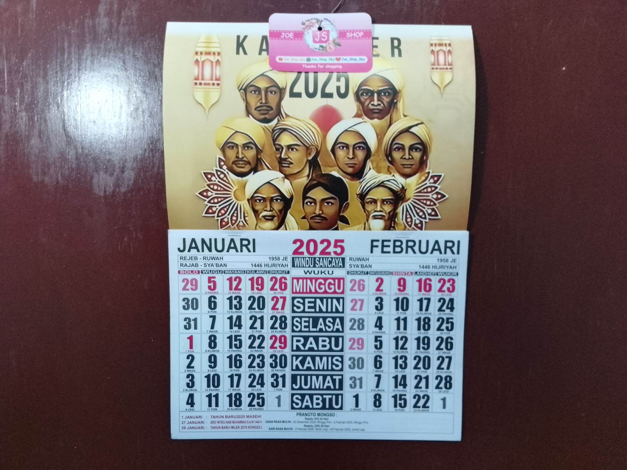 kalender 2026 islami termurah wuku jawa mini highter | Lazada Indonesia