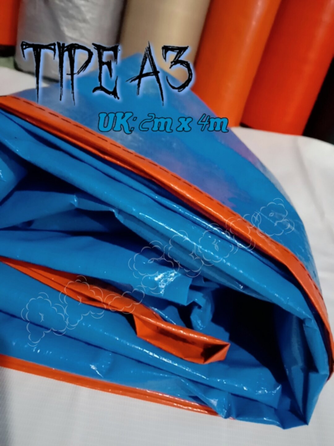 Tenda Terpal Plastik tipe A3 uk: 2x4m | Lazada Indonesia