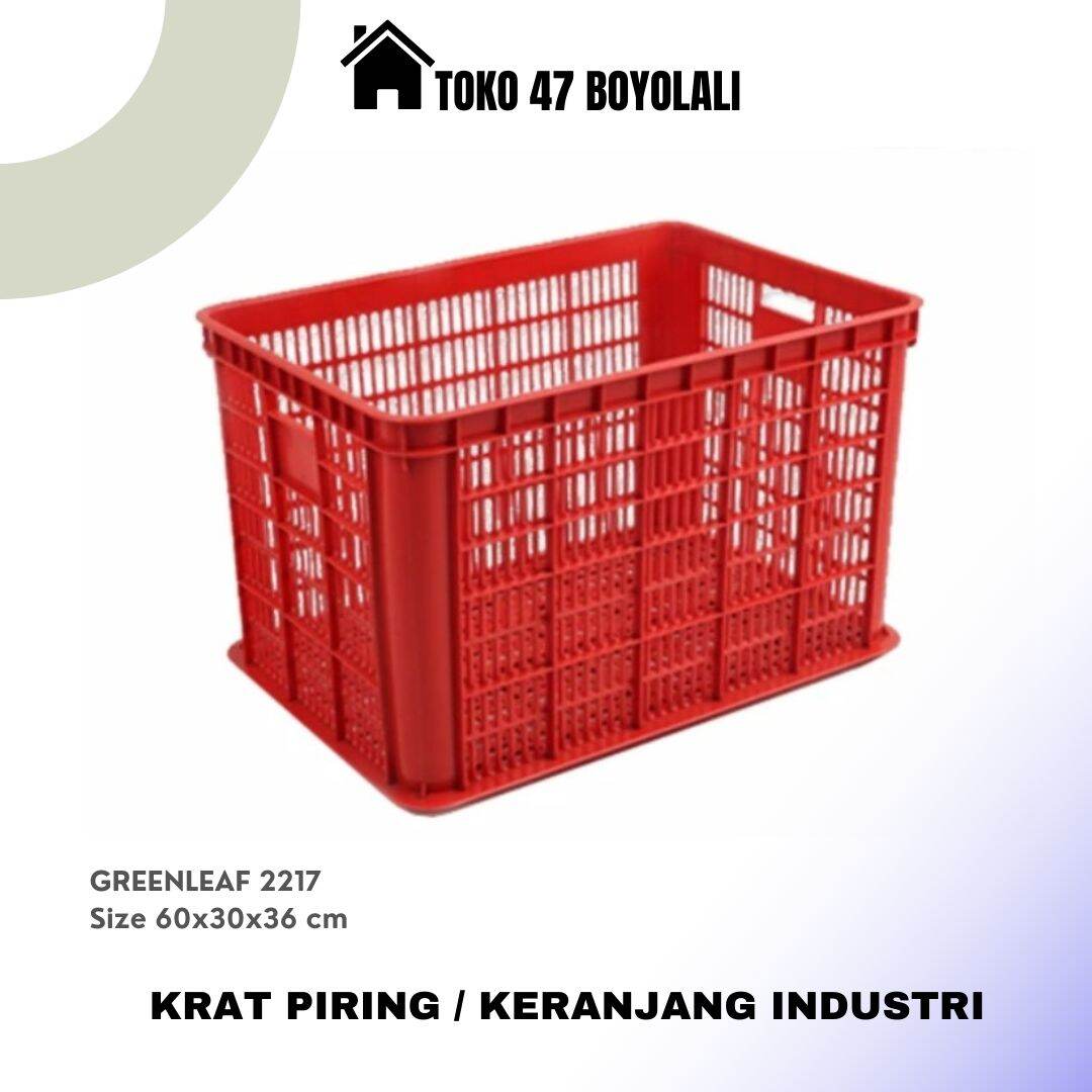Krat Piring | Keranjang Industri GREENLEAF 2217 | Lazada Indonesia