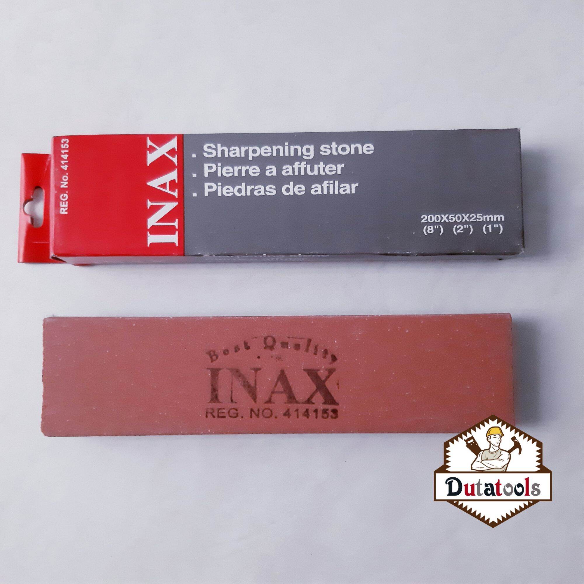 Batu asah INAX 8"(20 cm)/batu acian/batu gosok/sharpening stone ...