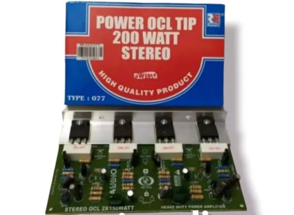 Kit Power amplifier Stereo OCL 2x150wat 077 | Lazada Indonesia
