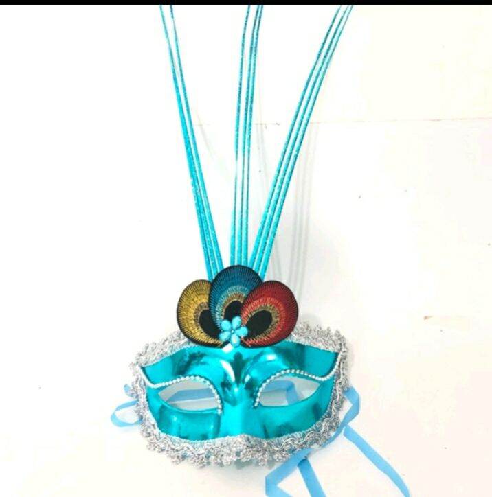 Topeng topper merak / topeng pesta / masquerade | Lazada Indonesia