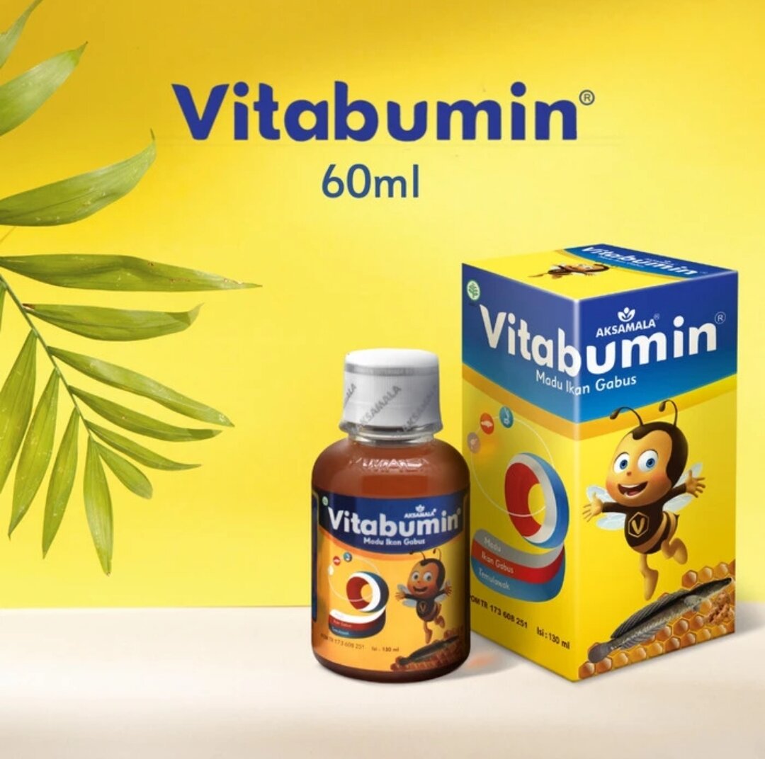 Vitabumin Madu dan Ikan Gabus 60 ml - Vitamin Anak | Lazada Indonesia