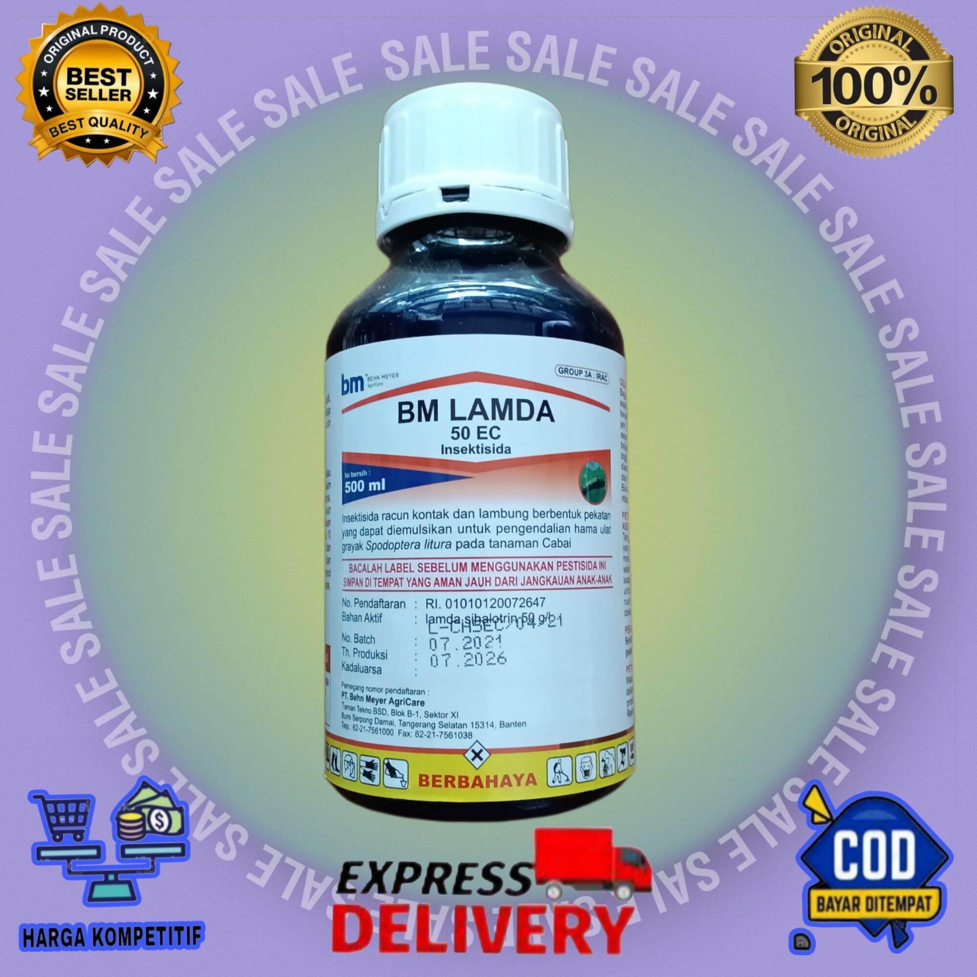 insektisida Kontak BM Lamda 50 EC Kemasan 500 ml | Lazada Indonesia