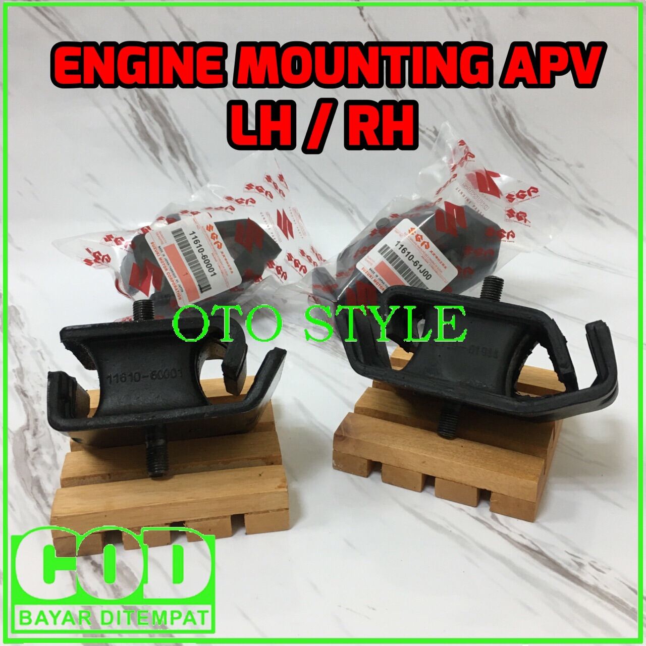 ENGINE MOUNTING APV KANAN KIRI - PONDASI PANGKON MESIN APV LH/RH ...