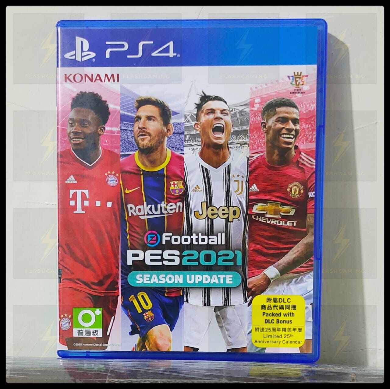 Kaset PES 2021 Pro Evolution Soccer 21 Region 3 Reg 3 Asia PS4 PS5 Game ...