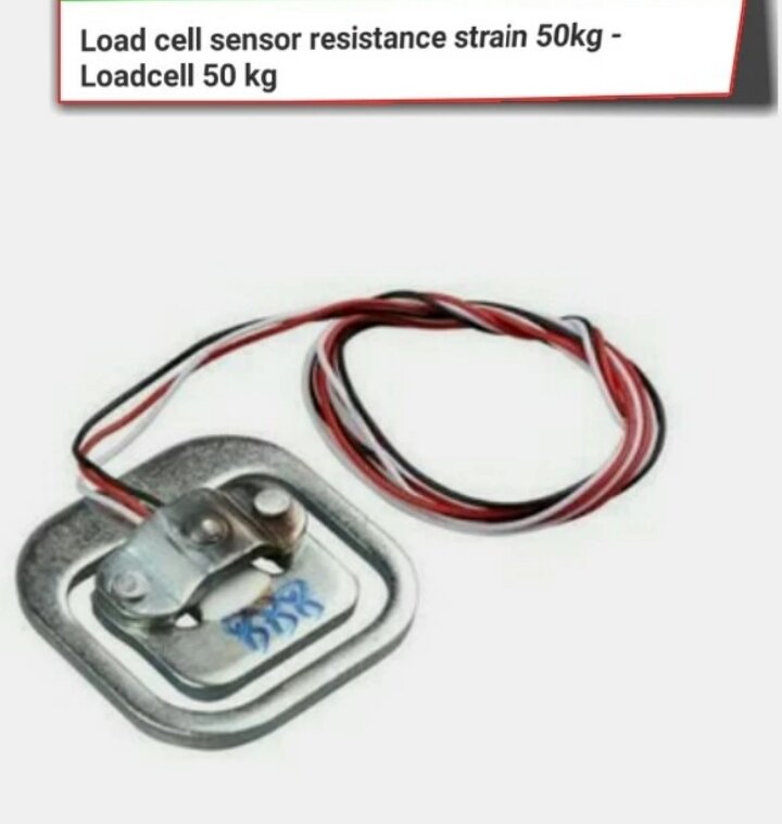 LOADCELL 50 KG / LOAD CELL 50 KG SENSOR RESISTANCE STRAIN | Lazada ...