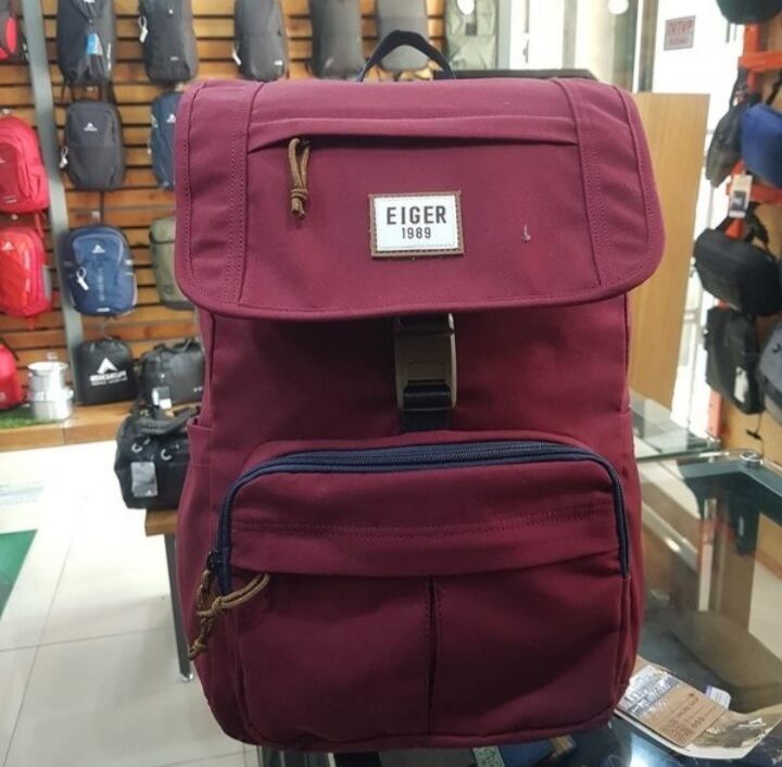 Eiger1989 ransel x-caravel canvas 20L bur produk | Lazada Indonesia