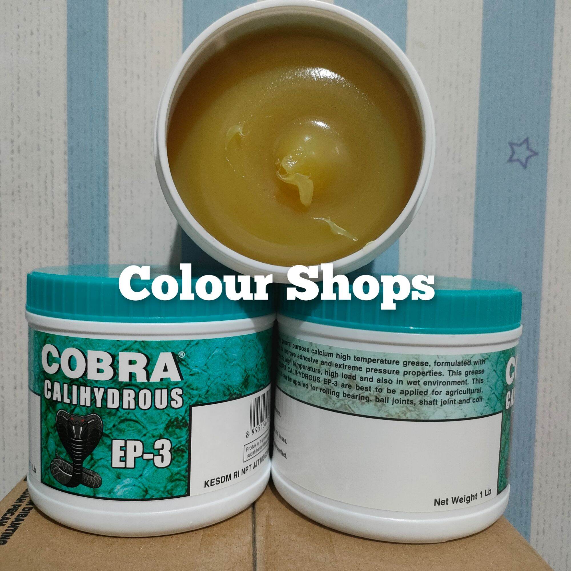 Grease Minyak Gemuk Cobra Calihydrous Ep-3 Kobra Tahan Panas Hi temp ...