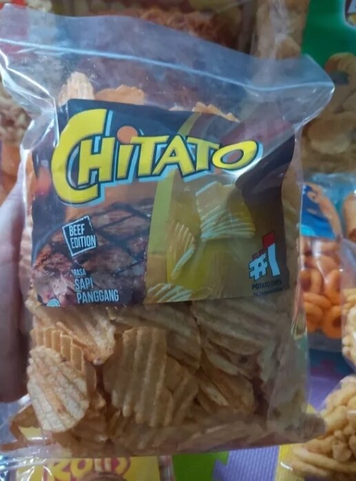 Chitato snack kiloan cemilan original, Exp panjang aman 100 gram ...