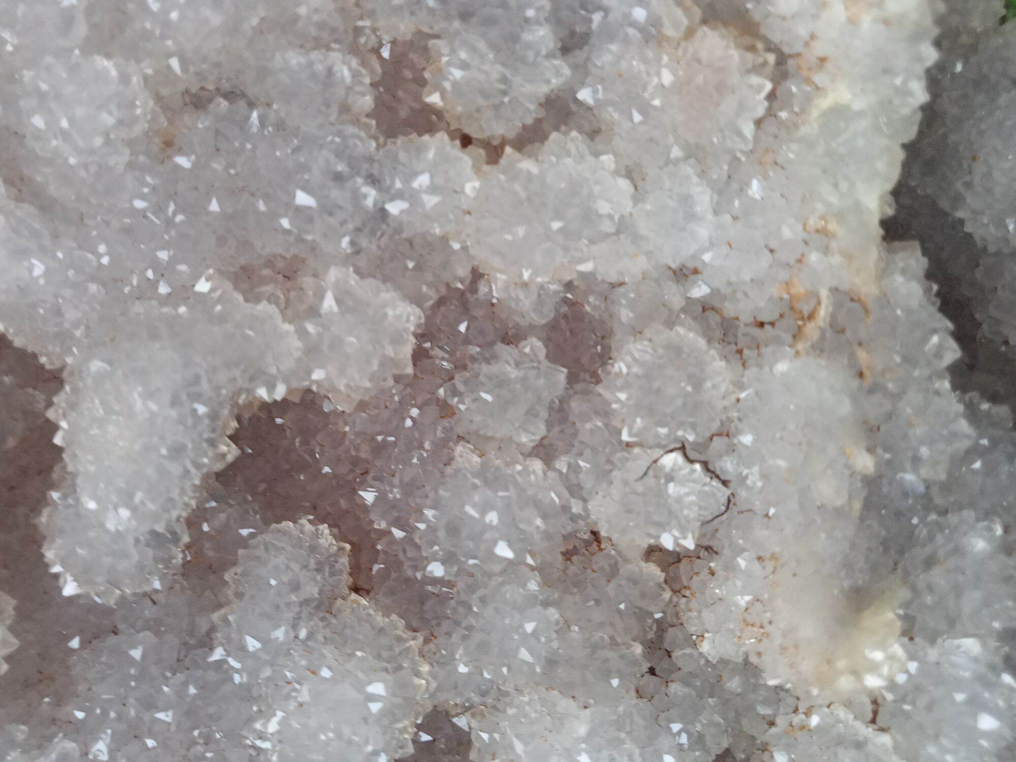 💎 Batu Kristal Druzy / Pasir intan ( Rough Permata Natural Quartz ...