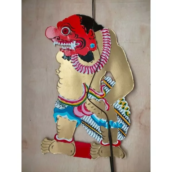 WAYANG BUTO PUNUK WAYANG KULIT BERBAHAN KERTAS KARTON DUPLEX UKURAN ...
