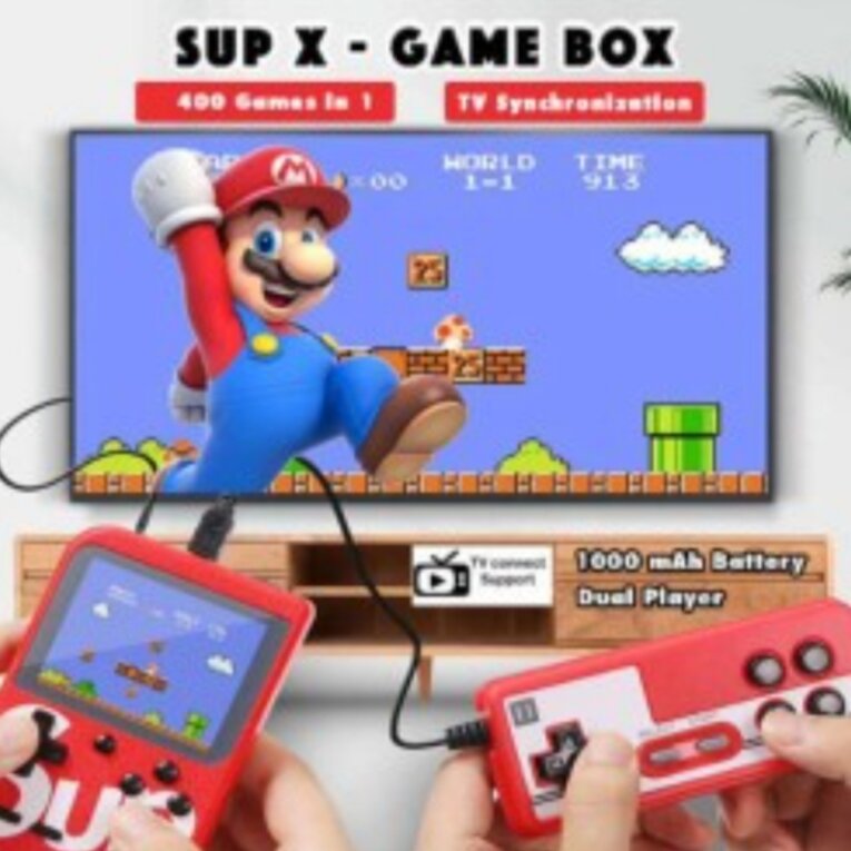 400 in 1 GAMEBOY + Joystik Retro Portable Mini GAME BOX Color GameBot ...