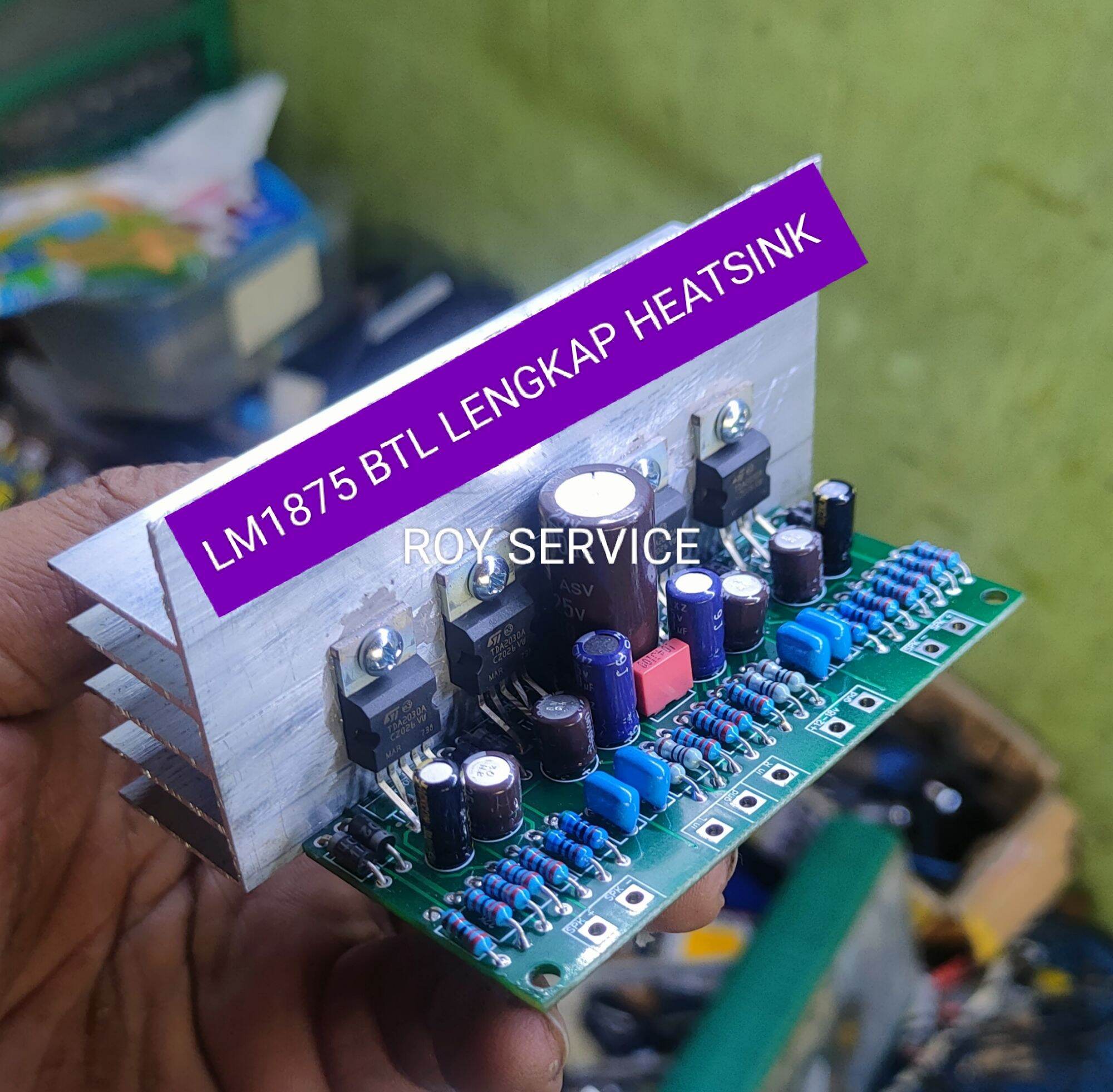TDA2030 TDA2050 LM1875 BTL setereo lengkap Heatsink | Lazada Indonesia