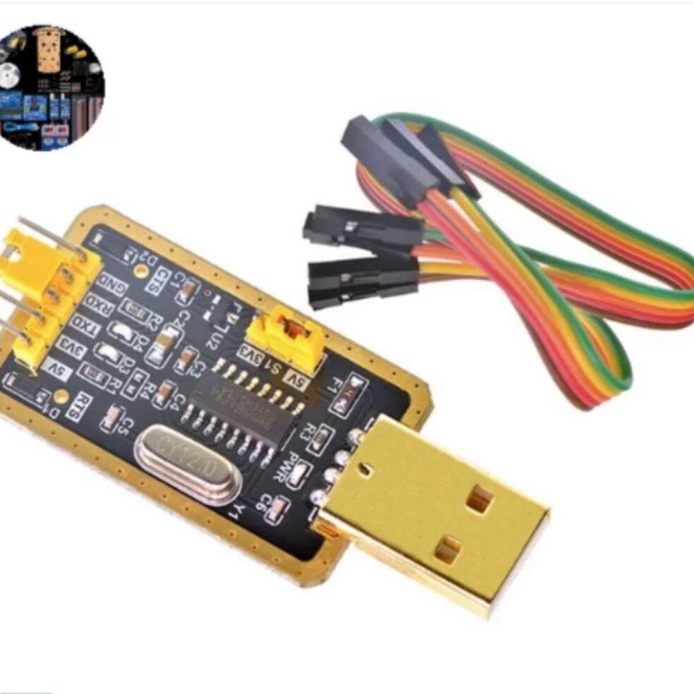 USB 2.0 PORT TO ttl ch340g ch340 rs232 converter stc instead cp2102 ...