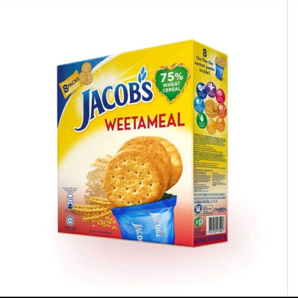 Jacobs Weetameal wheat crackers biskuit gandum | Lazada Indonesia