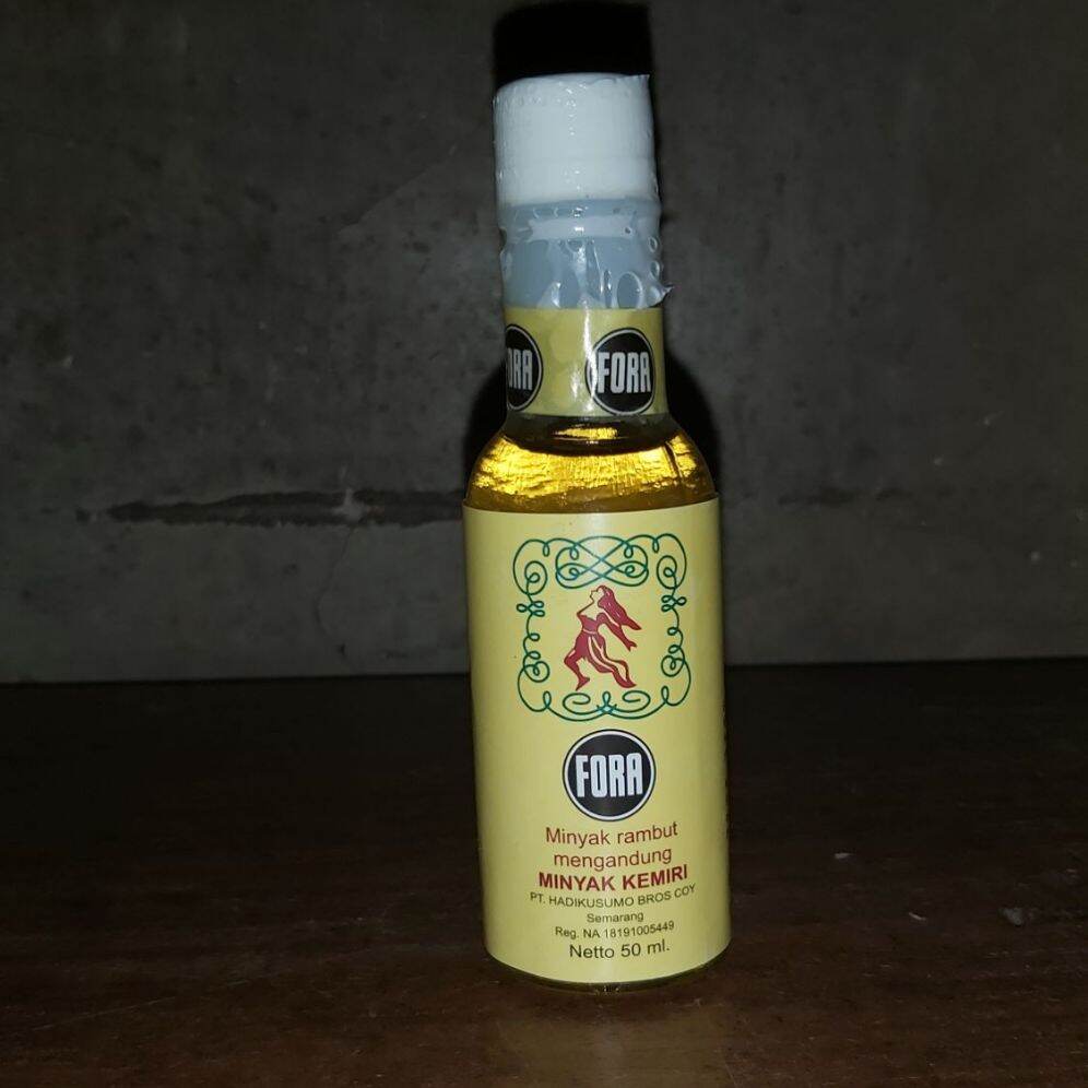 Minyak Kemiri Fora 50 ml Botol Kaca | Lazada Indonesia