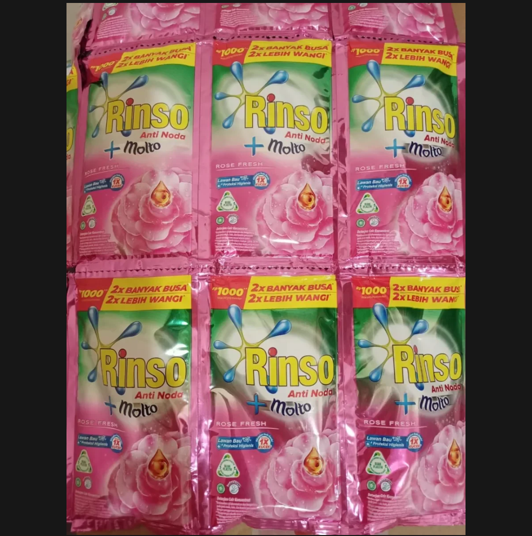 Rinso+Molto Cair 40ml isi 12 Sachet | Lazada Indonesia