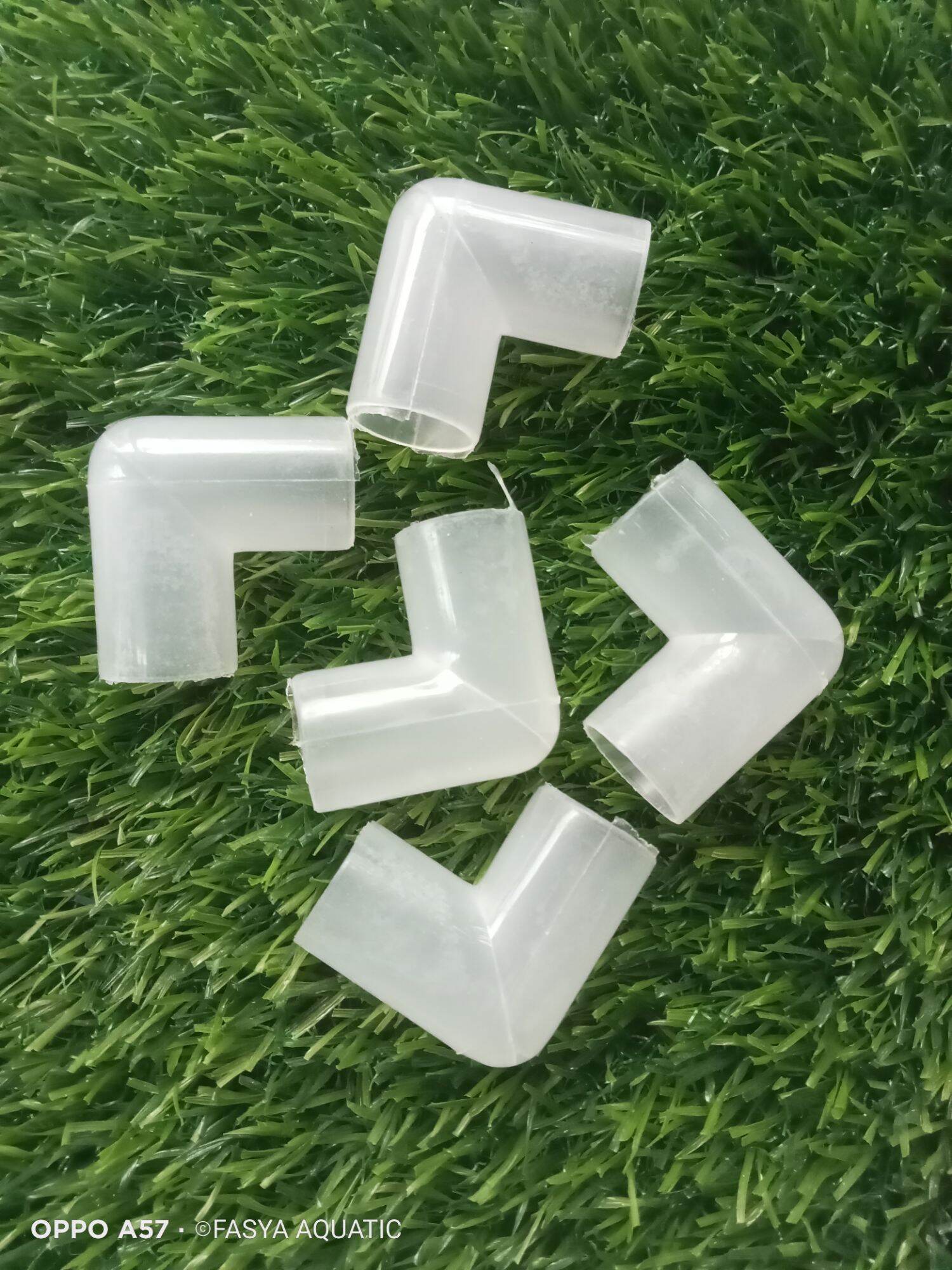 PROMO ISI 5 Keni L pipa aquarium / sambungan Pipa L Aquarium / KNEE ...