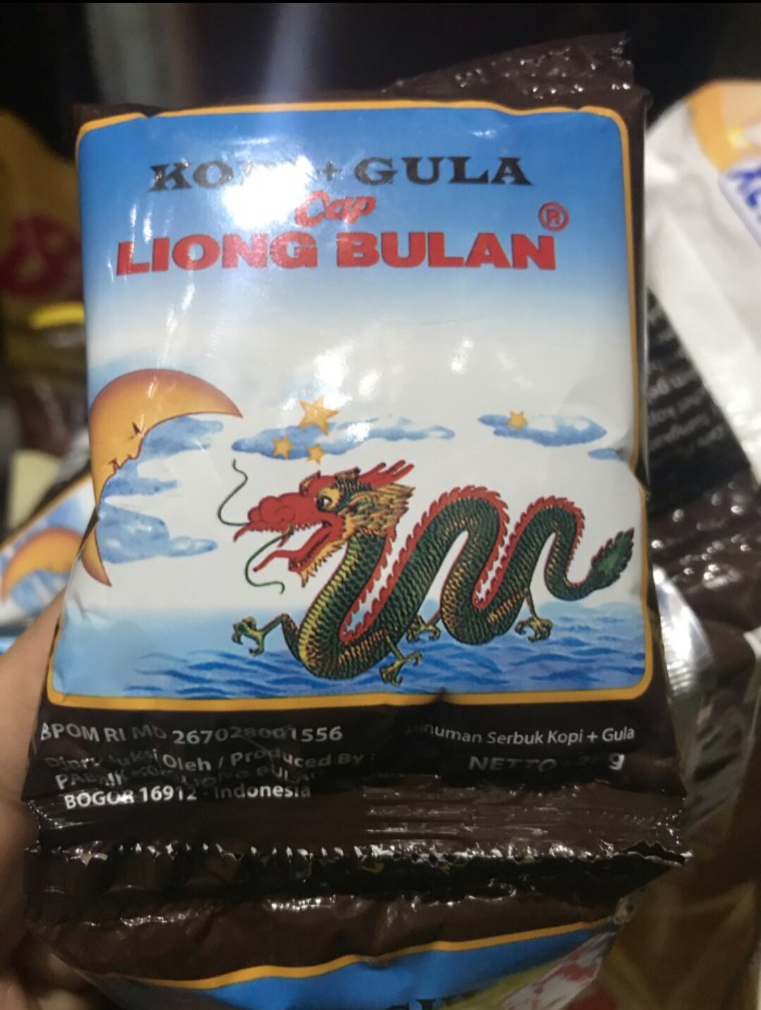 Kopi Liong Bulan + Gula isi 20 sachet | Lazada Indonesia