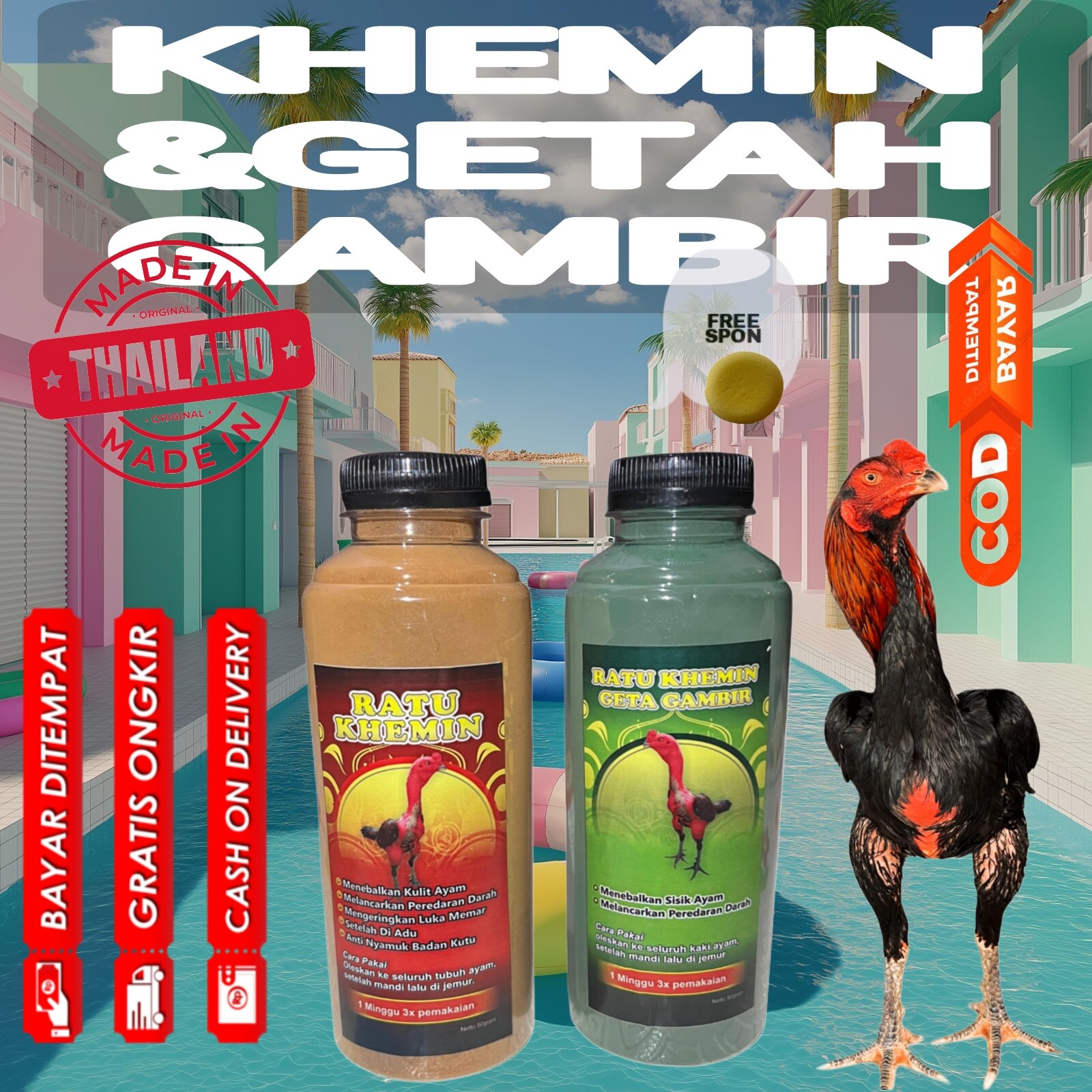 Kemin Dan Getah Gambir Isi 50ml Murah Berkualitas | Lazada Indonesia