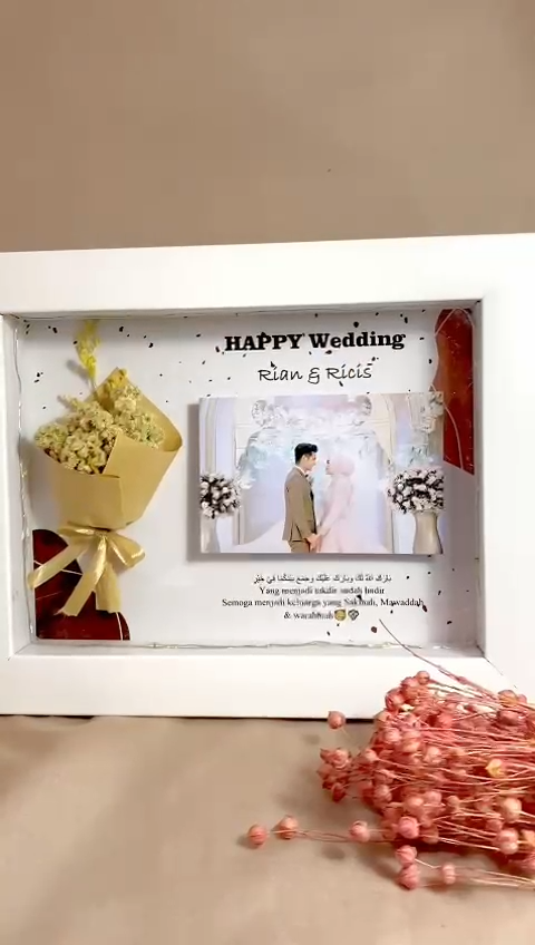 1520005 frame bunga rustik foto lanscape 1/frame 3d/ kado anniversarry ...