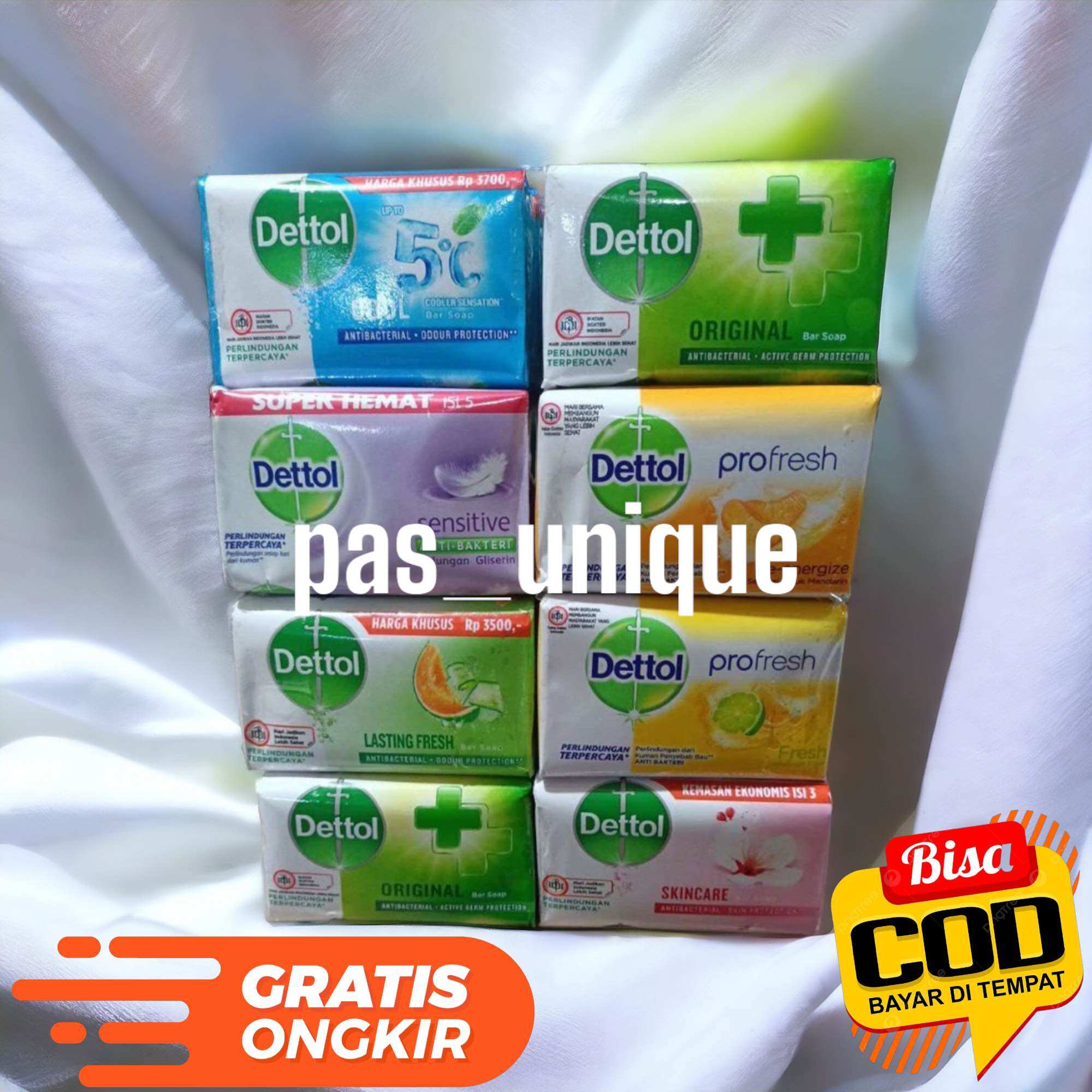 Sabun Batang Dettol Original 100g - Antibakteri 99.9% Kulit Bersih ...