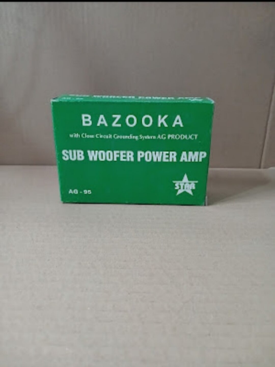 KIT SUB WOOFER POWER AMP CAR & HOME BAZOOKA 12v dc STAR PRODUCT ...