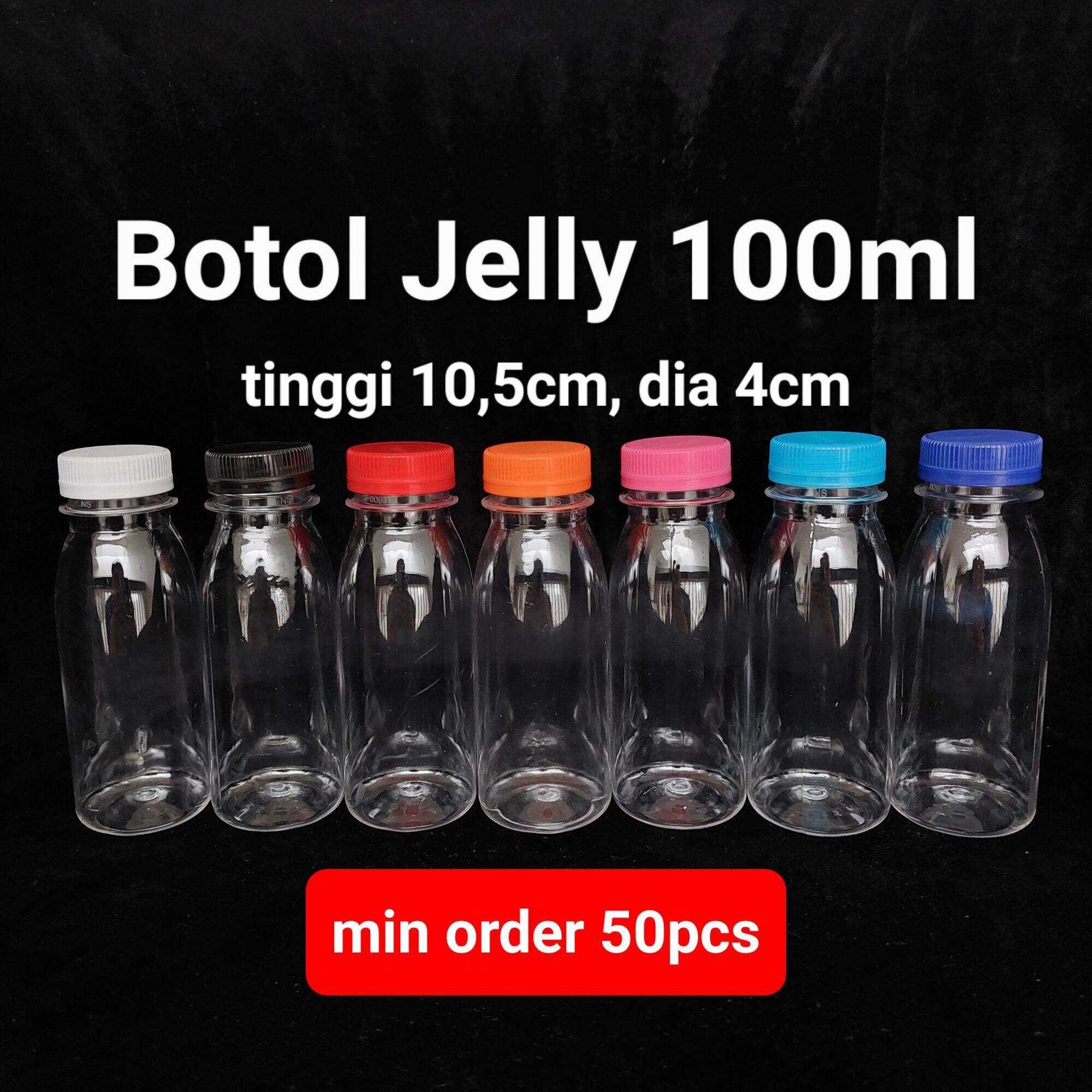 Harga 50pcs Botol Jelly 100ml | Botol 100ml | Lazada Indonesia