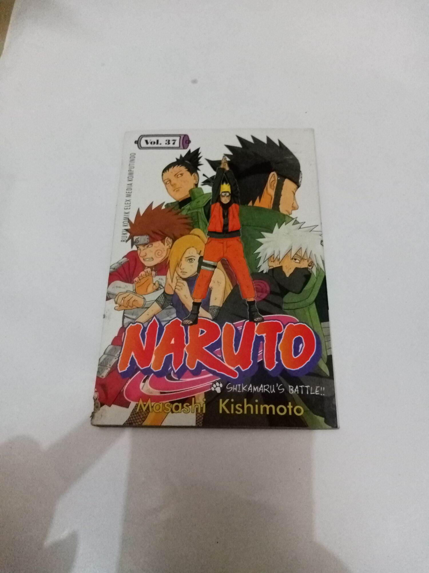 Komik Naruto vol. 37 - Bekas Original , kondisi sesuai foto | Lazada ...