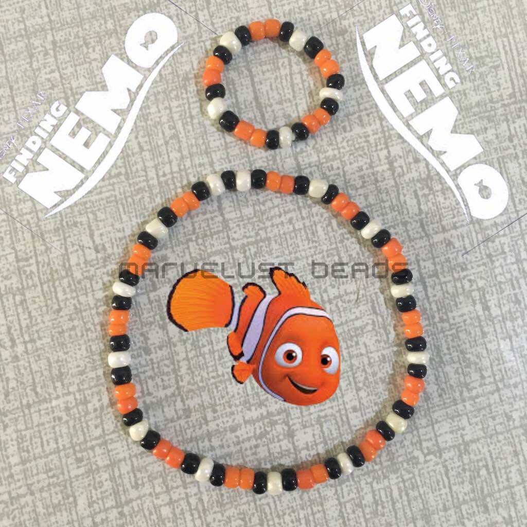 1 Set Finding Nemo | Ring and Bracelet Finding Nemo | Aksesoris Kartun ...